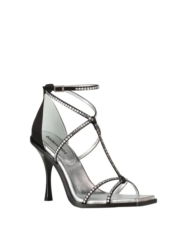 Dsquared2 Embellished Textile Sandals