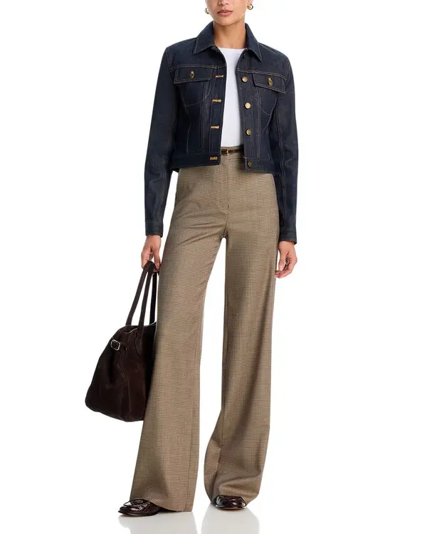 Thom Browne Shrunken Fit Japanese Selvedge Denim Jacket