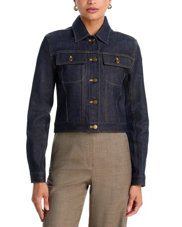 Thom Browne Shrunken Fit Japanese Selvedge Denim Jacket