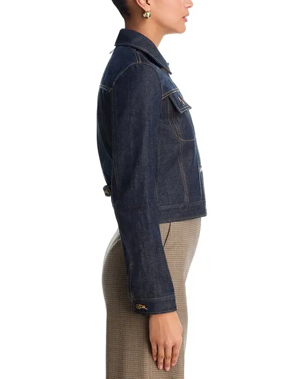 Thom Browne Shrunken Fit Japanese Selvedge Denim Jacket