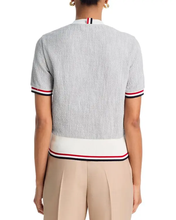 Thom Browne Ribbed Cuff T-shirt