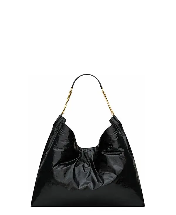 Saint Laurent Hortense Hobo Bag - Black