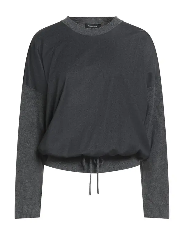 Fabiana Filippi Virgin Wool Blend Sweater - Grey