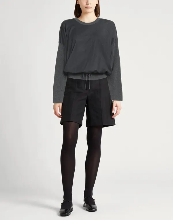 Fabiana Filippi Virgin Wool Blend Sweater - Grey
