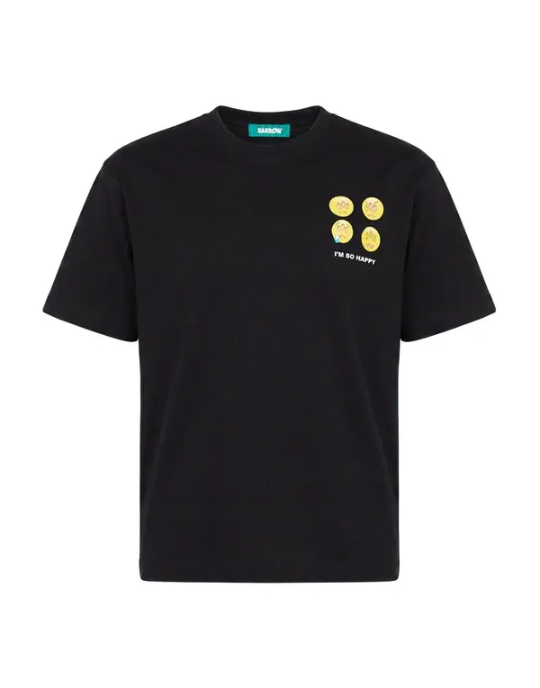 BARROW T-shirt Size Cotton - Black