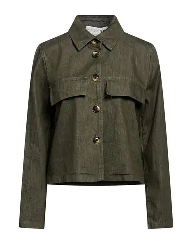 HAVEONE Denim Military Cotton Jacket - Green