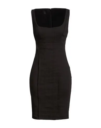 Pinko Mini Dress Size Linen, Viscose, Elastane