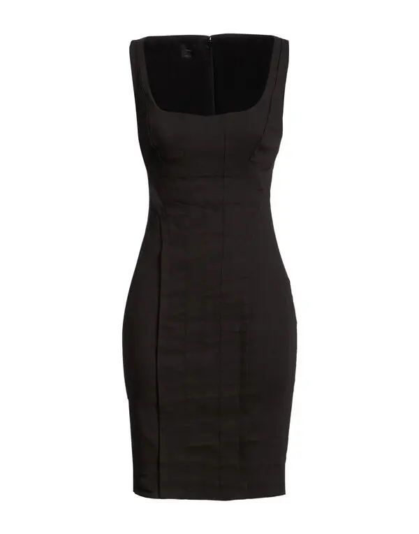 Pinko Mini Dress Size Linen, Viscose, Elastane
