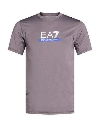EA7 Crewneck Short Sleeve T-shirt - Grey