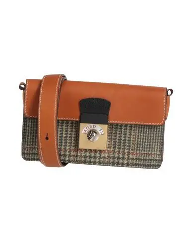MAISON MARGIELA Cross-body Bag Leather, Textile Fibers - Brown
