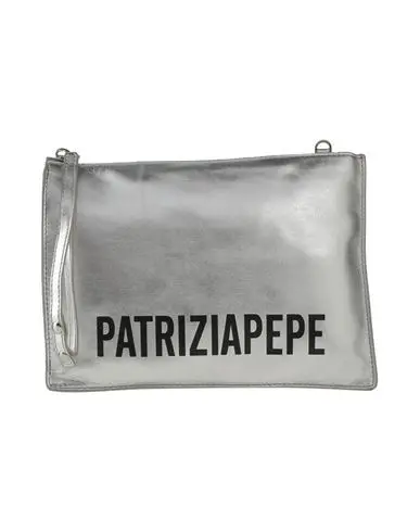 Patrizia Pepe Handbag Polyurethane, Polyester - Silver