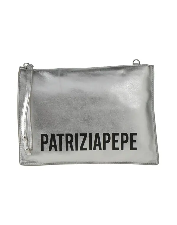 Patrizia Pepe Handbag Polyurethane, Polyester - Silver