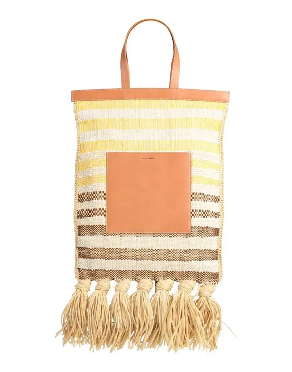 JIL SANDER Handbag Natural Raffia