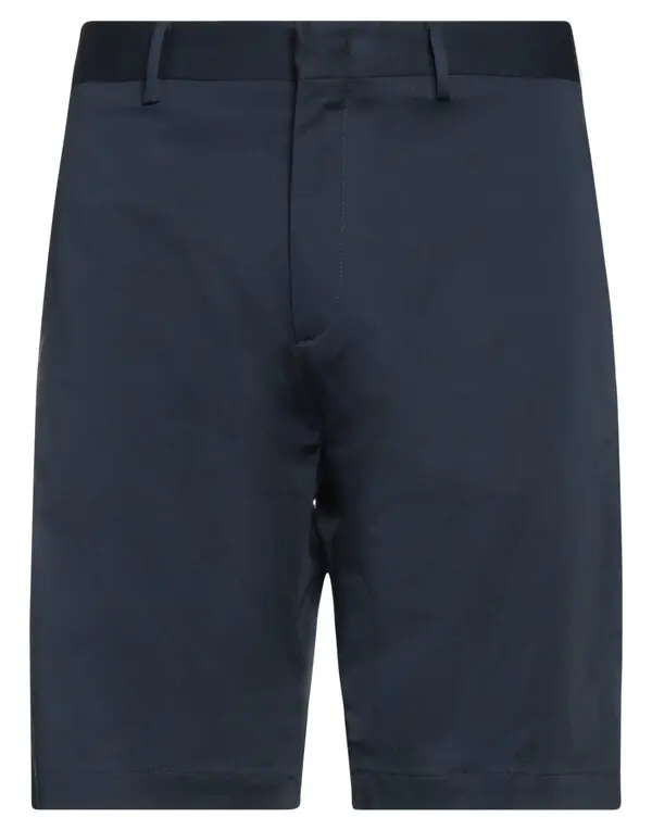 LIU •JO MAN Shorts & Bermuda Shorts Midnight Size Cotton, Elastane