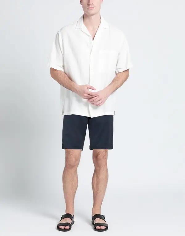 LIU •JO MAN Shorts & Bermuda Shorts Midnight Size Cotton, Elastane