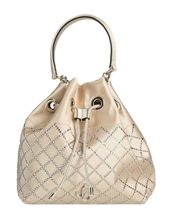 JIMMY CHOO Bucket Bag With Crystals