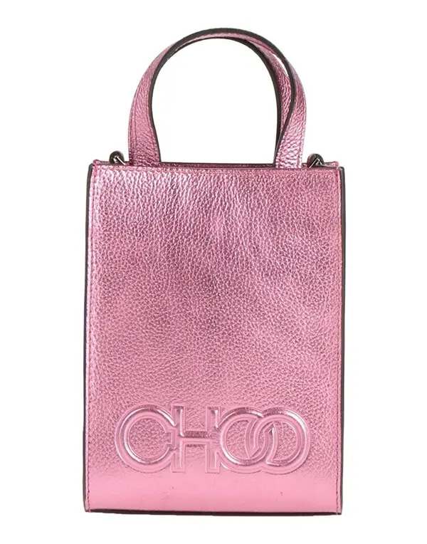 JIMMY CHOO Handbag Fuchsia Leather
