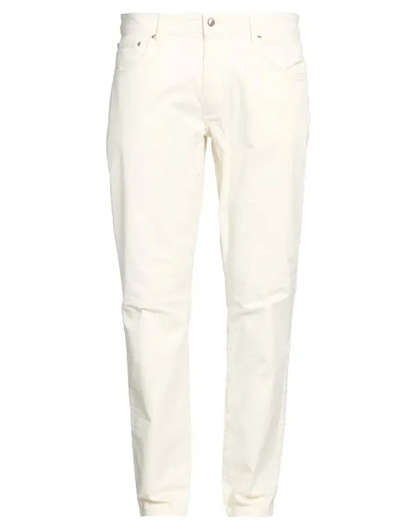 HACKETT  Cotton And Elastane Pants - Ivory
