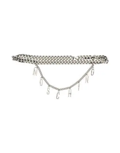 Moschino Belt Metal - Silver