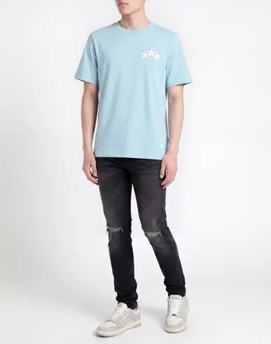 Amiri T-shirt Sky Size Cotton