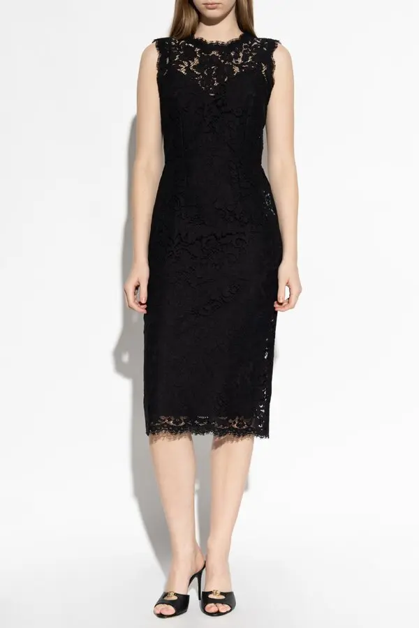 Dolce & Gabbana Sleeveless Lace Dress