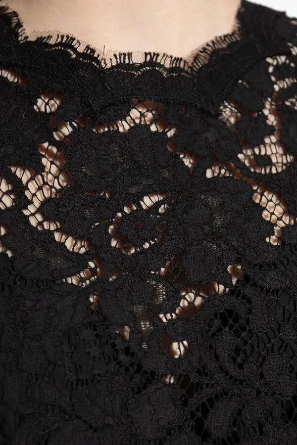 Dolce & Gabbana Sleeveless Lace Dress