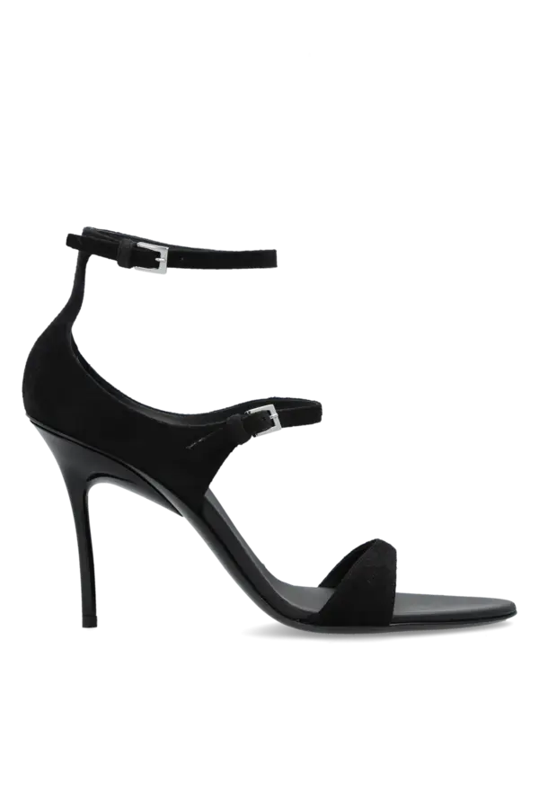 Alaïa Suede Heeled Sandals