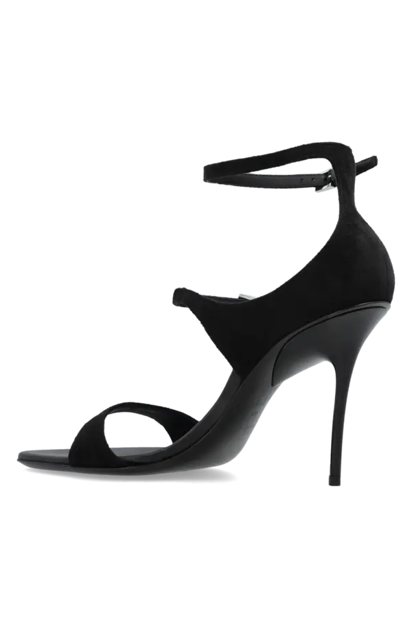 Alaïa Suede Heeled Sandals