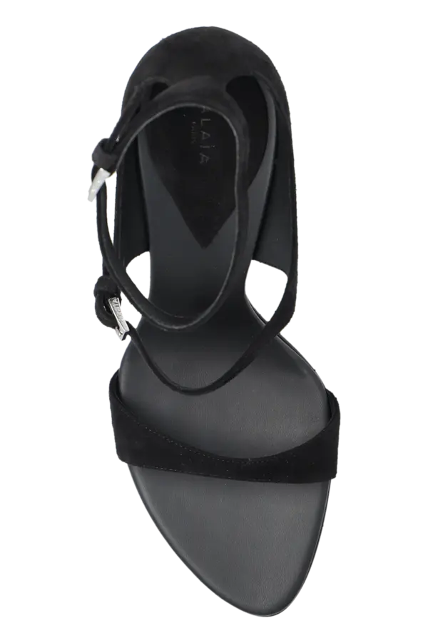 Alaïa Suede Heeled Sandals