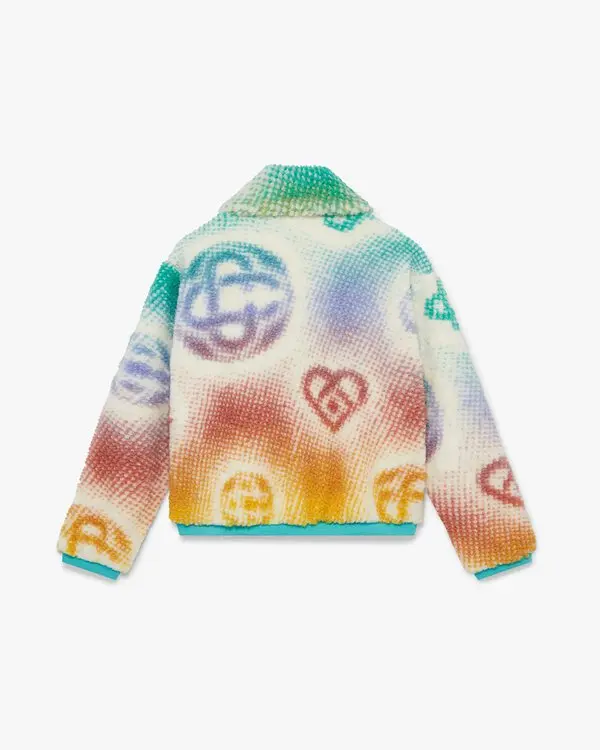 Casablanca Halftone Monogram Fleece Jacket