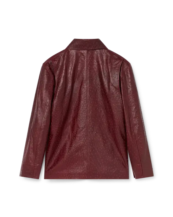 Casablanca Leather Workwear Jacket