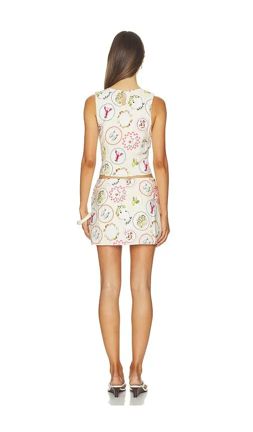 MORE TO COME Emma Rose Kimaya Mini Skirt Set