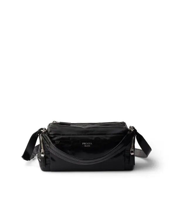 Prada Leather Shoulder Bag - Black
