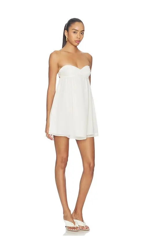 MORE TO COME Strapless Mini Dress