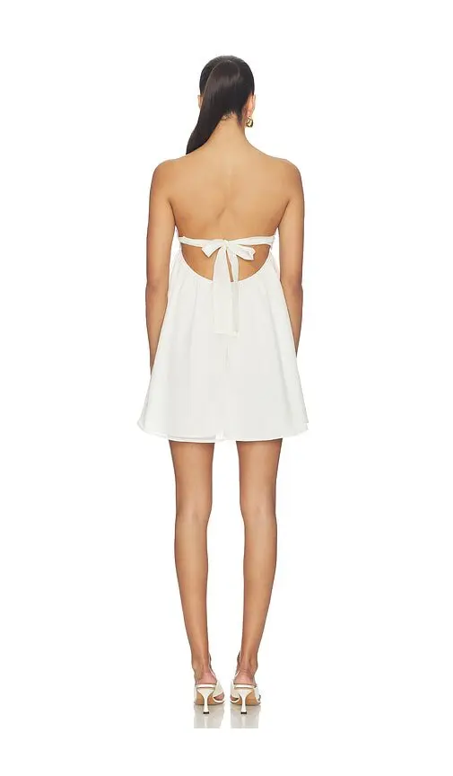 MORE TO COME Strapless Mini Dress