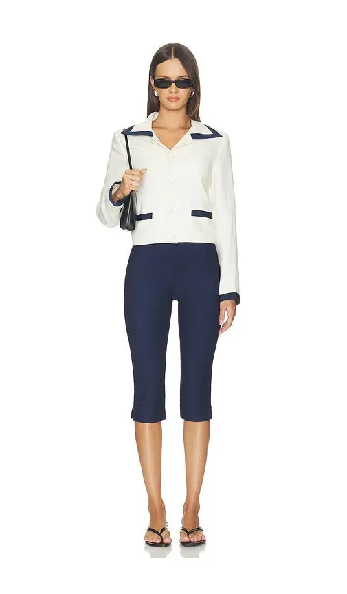 FRAME The Cabana Jacket In Cream