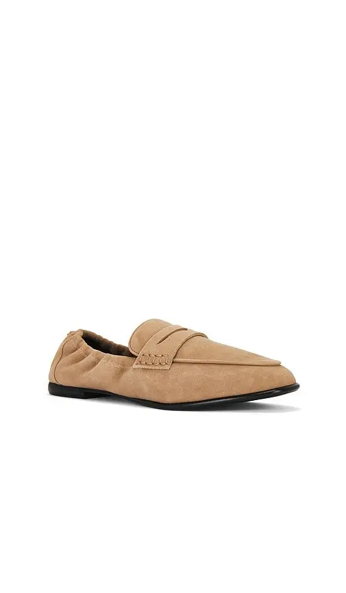 Simkhai Danna Suede Loafer In Tan