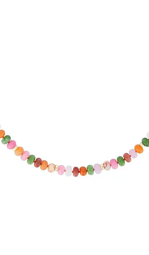 Éliou Guava Necklace In Pink