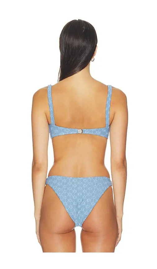 Devon Windsor Chriselle Bikini Top In Baby Blue