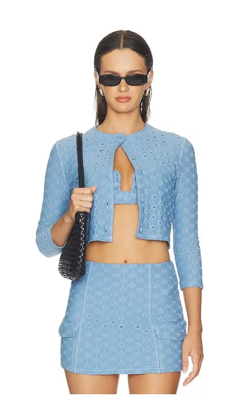 Devon Windsor Reed Cropped Jacket
