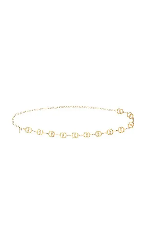 EPIFENE Double Circle Link Chain Belt