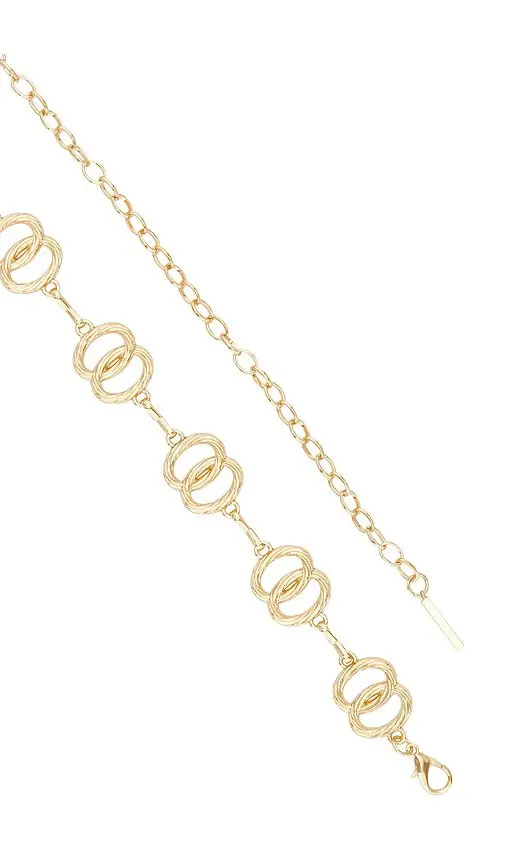 EPIFENE Double Circle Link Chain Belt
