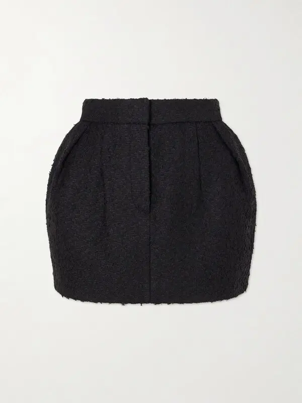 Magda Butrym Bouclé Mini Skirt
