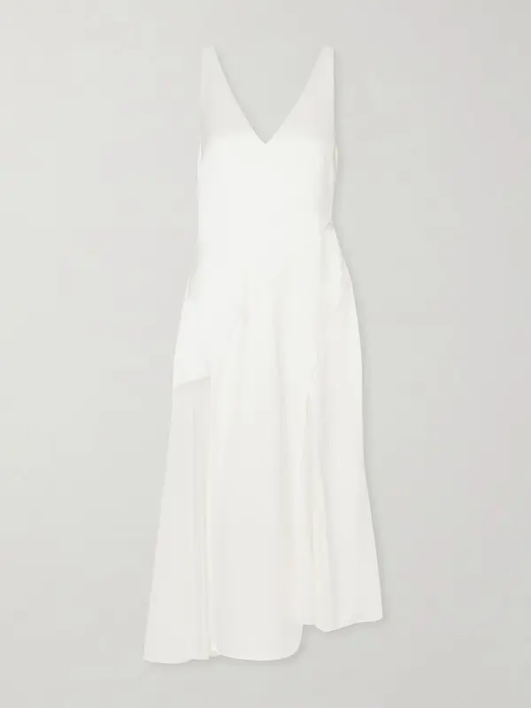 SIR. Ingrid Chiffon Midi Dress