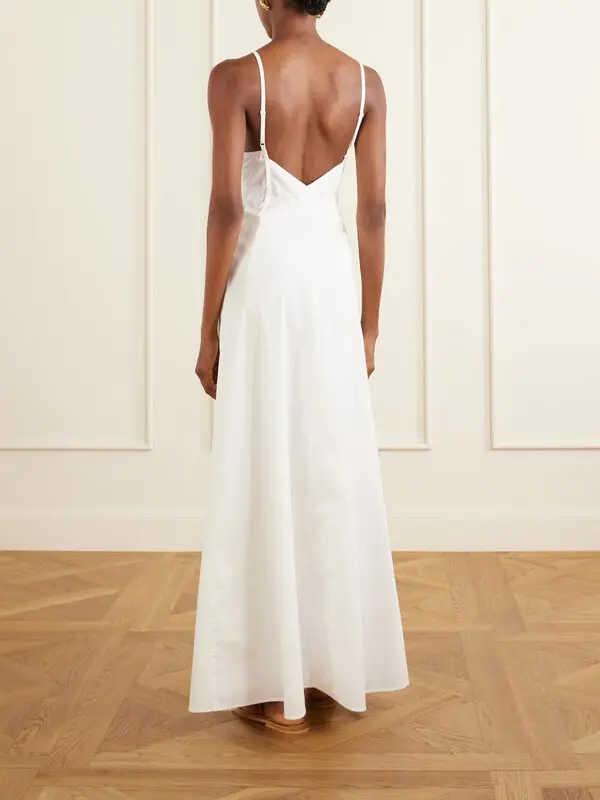 SIR. Klara Embroidered Maxi Dress - Neutrals