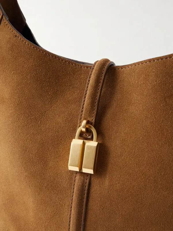 DEMELLIER The Siena Suede Shoulder Bag - Brown