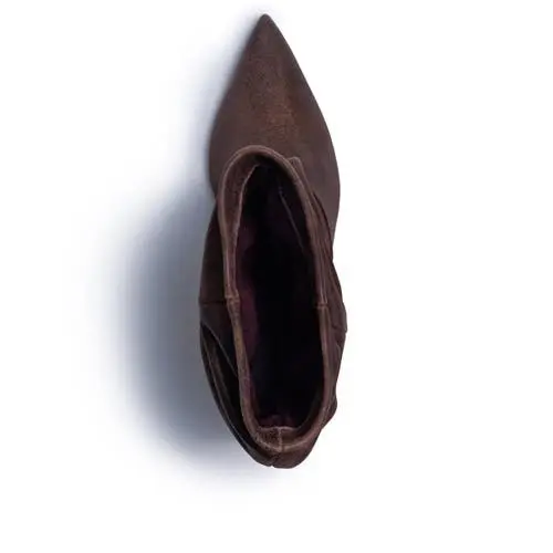 Bernardo Etta Slouch Bootie - Dark Chocolate