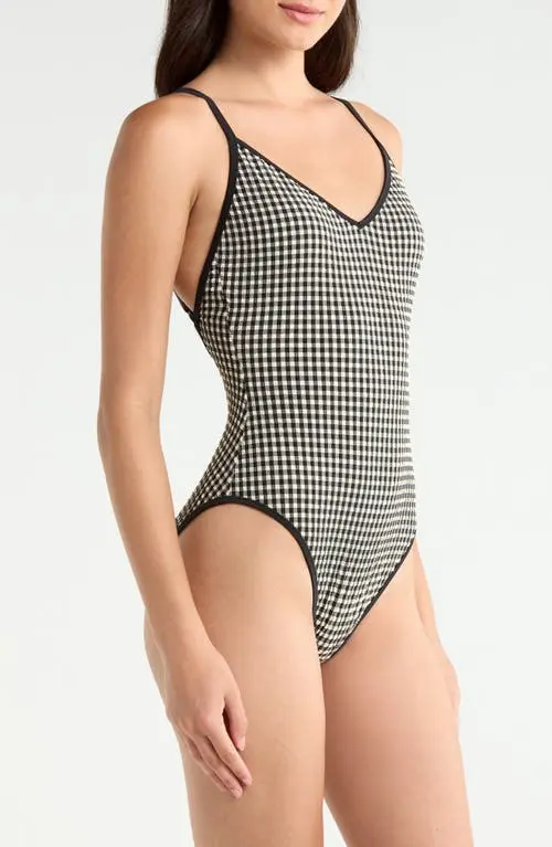 Sanctuary High Cut One-piece Swimsuit