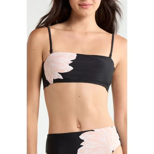 Sanctuary Bandeau Bikini Top - Black