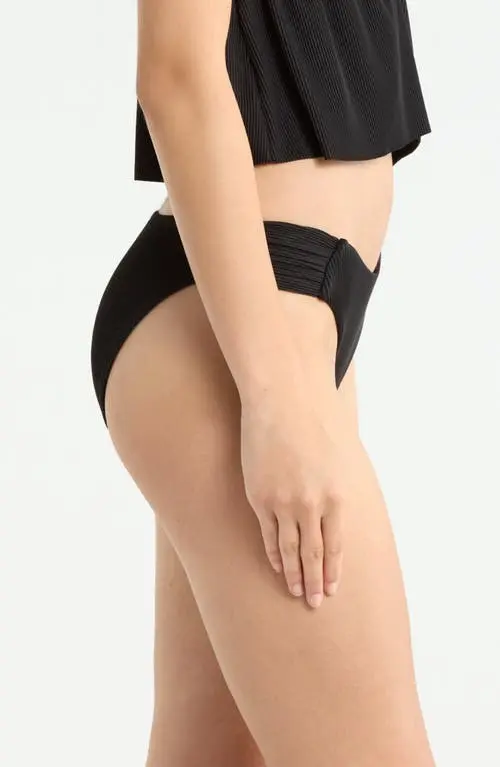 Sanctuary Side Tab Hipster Bikini Bottoms